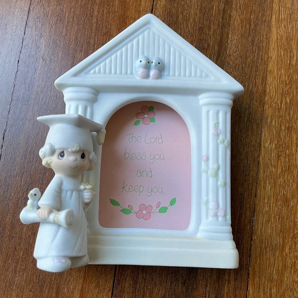 Precious Moments | Accents | Precious Moments Girl Graduate With Frame ...
